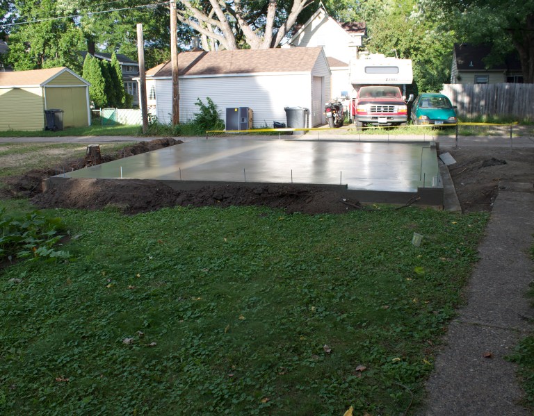 Slab Demolition and Pouring the New Slab | operation dark horse